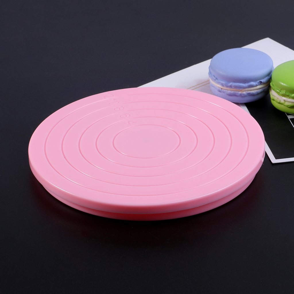 Cake Turntable Plastic Anti-Slip Stand Holder Rota... – Grandado