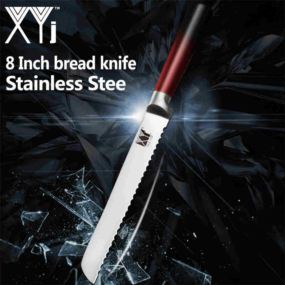 XYj Küche Kochen Koch Messer Set Gradienten Rot Sc... – Vicedeal