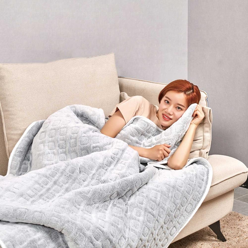 Flannel Electric Heating Blanket 3 Levels Temperat... – Vicedeal