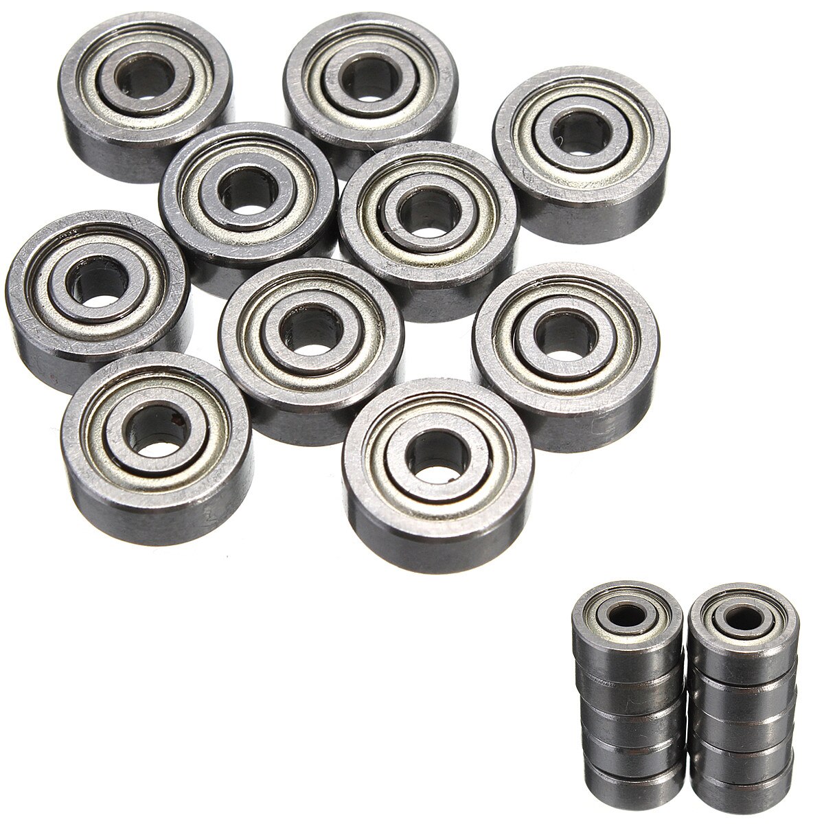 10PCS/Set 623ZZ Bearing ABEC-5 3x10x4mm Double Shi... – Grandado