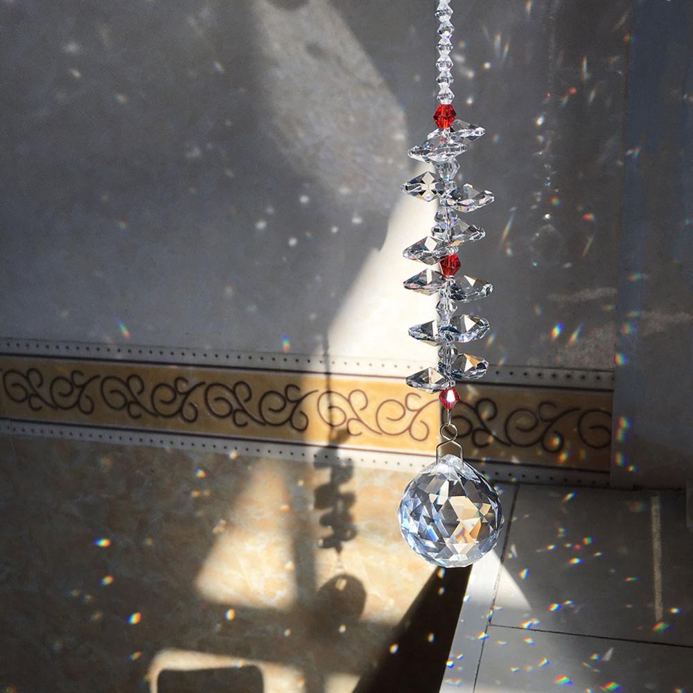 2PK 30mm/ Sets Hanging Crystal Suncatchers for Win... – Vicedeal