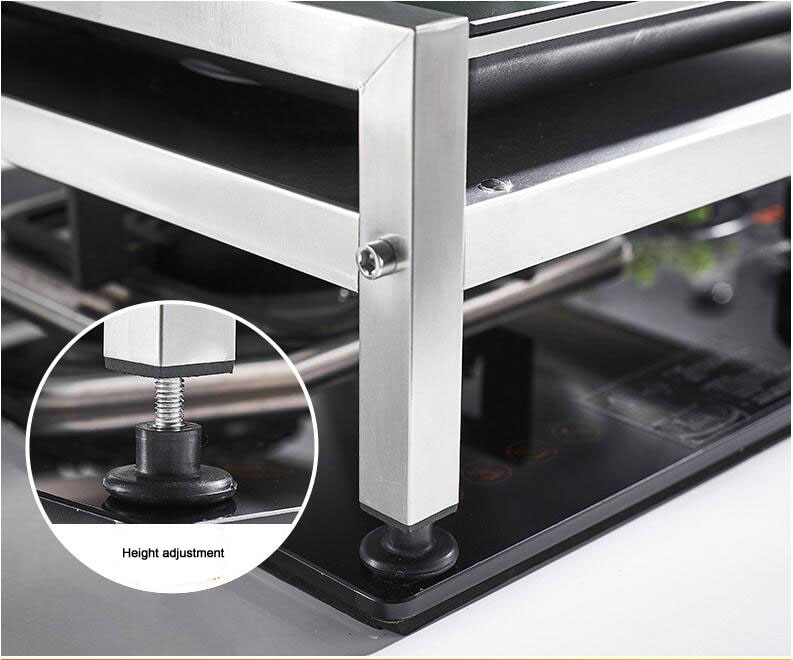 304 Stainless Steel Kitchen Rack Cooking Bench She... – Grandado