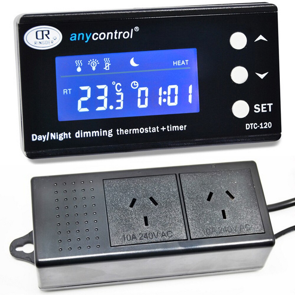 DTC-120 Digital Thermostat Temperature Controller ... – Grandado