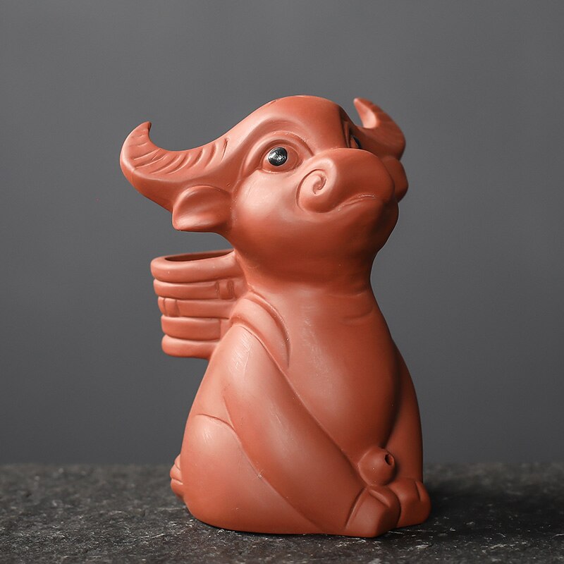 Creativity Purple Clay Water Spray Tea Pet Handmad... – Grandado
