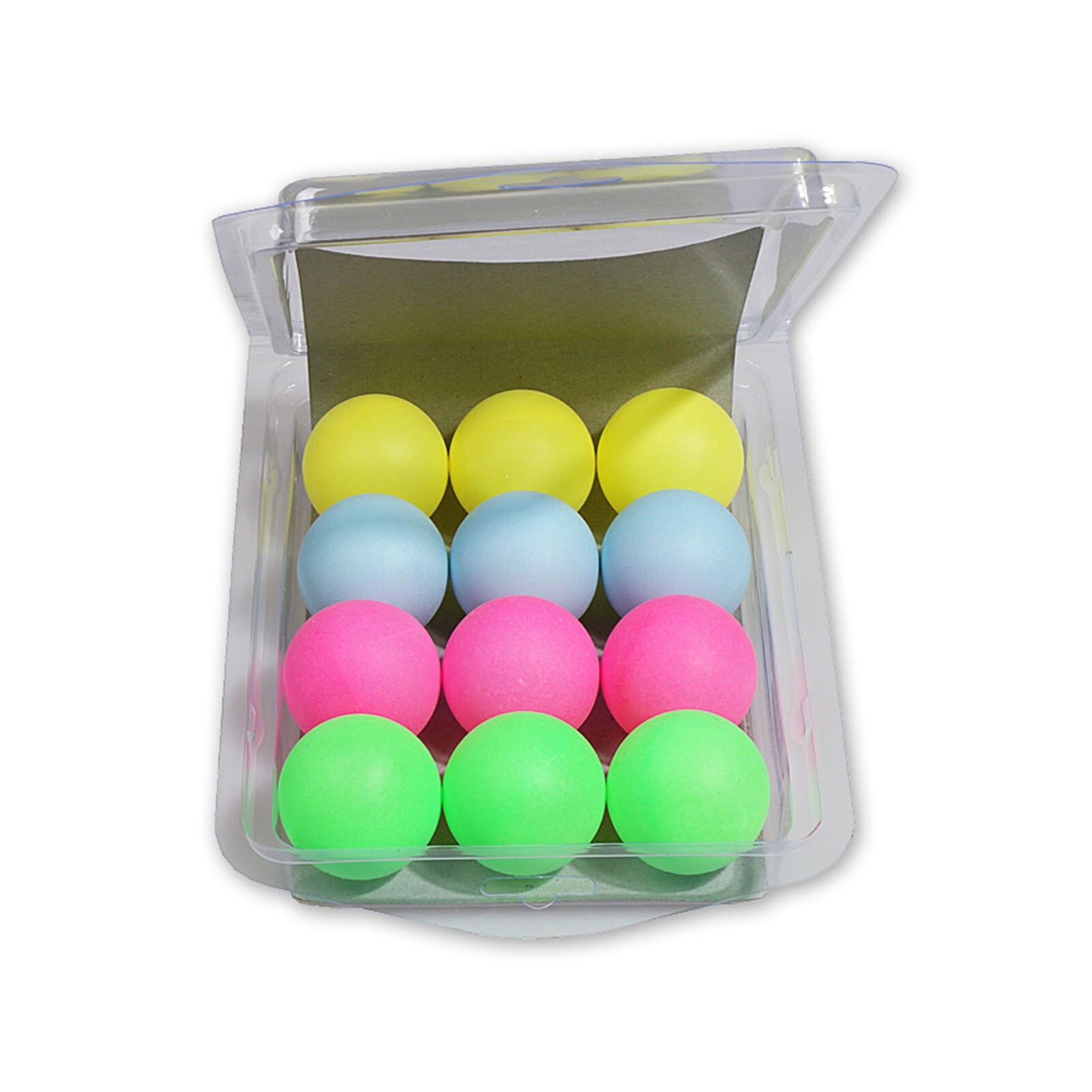 12PCS Table Tennis Colorful Plastic Entertain Ping... – Grandado