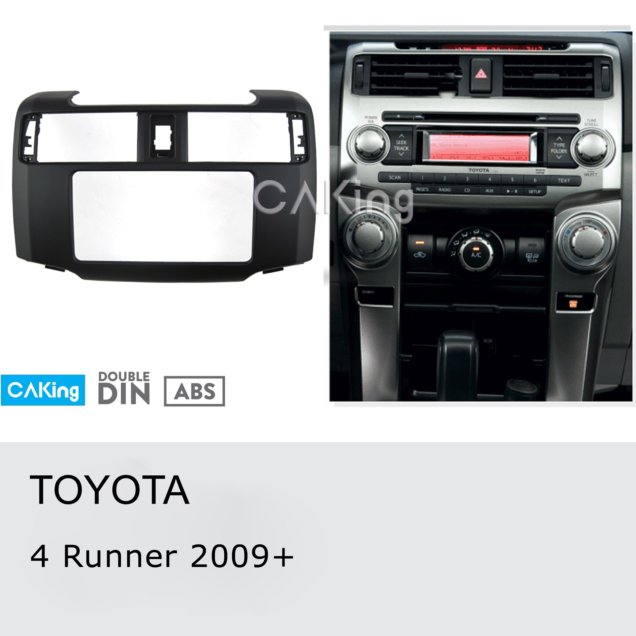 Auto Fascia Radio Panel voor Toyota 4 Runner + Das... – Grandado