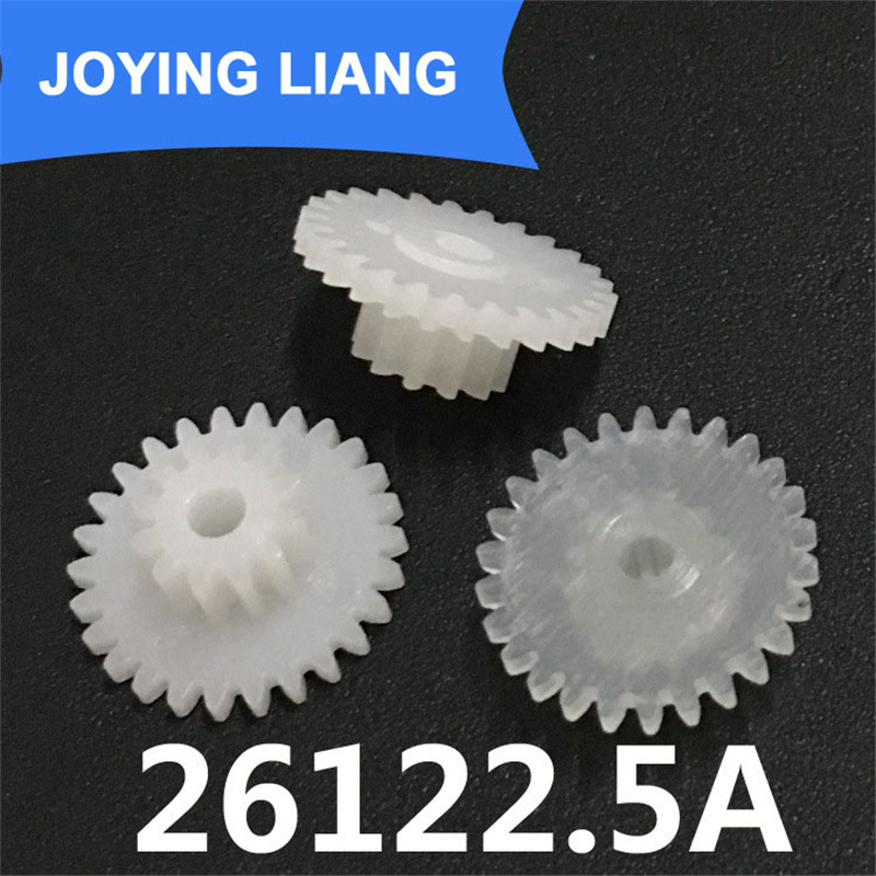 26122.5A 0.5M Gears Diameter 14mm 26 Teeth + 12 Te... – Vicedeal