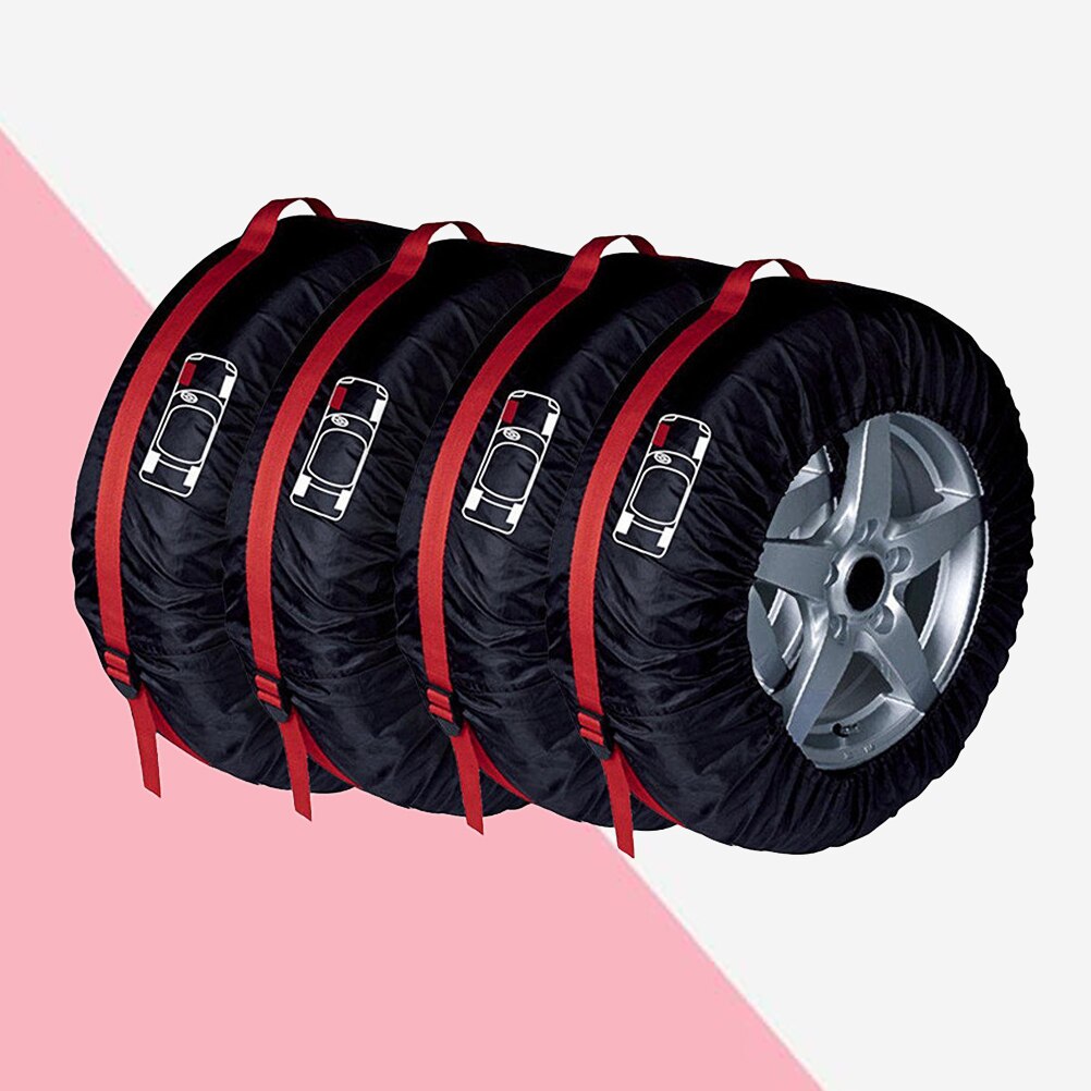 Spare Tire Cover Polyester Snow Tire Cover Protect... – Grandado