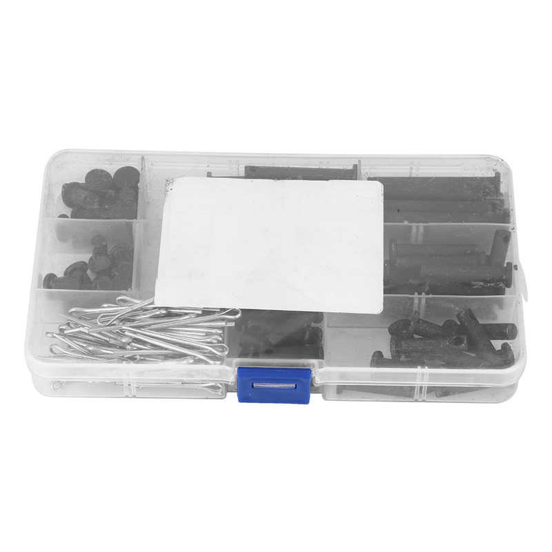 Pins Set M6 Flat Head Dowel Pin with Hole & Cotter... – Vicedeal