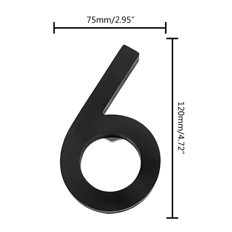 Floating House Number Modern House Numbers Garden ... – Vicedeal