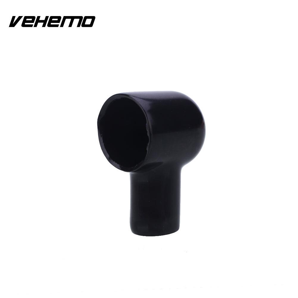 Vehemo Vehemo 20Pcs Pipe Shaped Rubber Black Red Battery Terminal ...