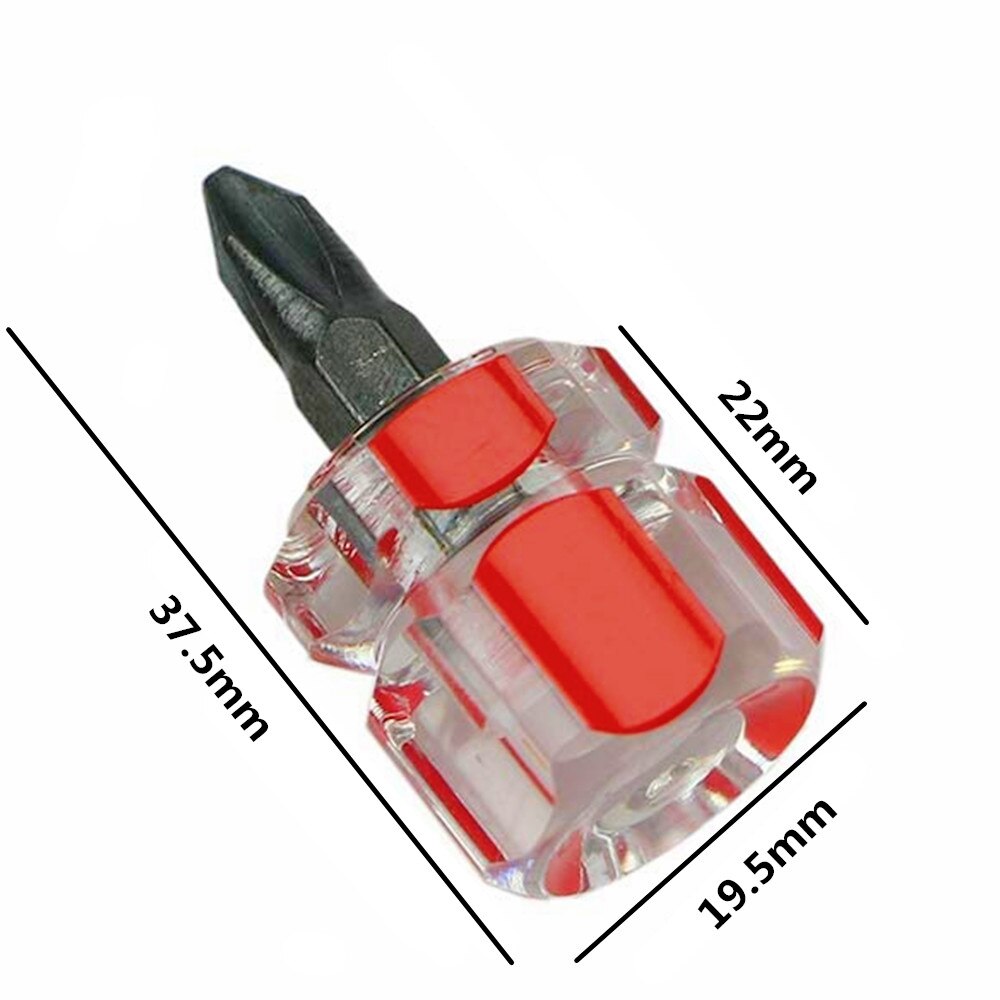 2PCS Transparent Handle Metal Screw Driver Kit Set... – Grandado