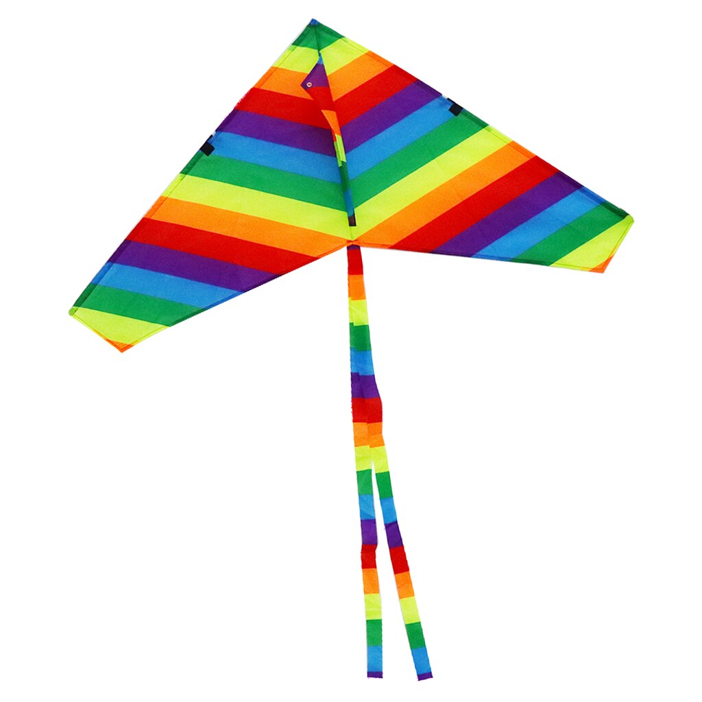 Rainbow Triangle Kites Windsock Outdoor Kids Game ... – Grandado