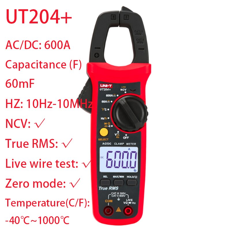 UNI-T UT201+/UT202+/UT202A+/UT203+/UT204+ Digital ... – Vicedeal