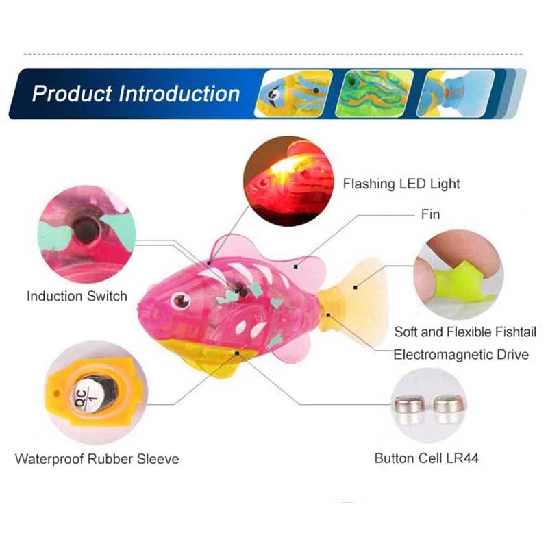 4pcs Children Swimming Electronic Fish Activated F... – Vicedeal