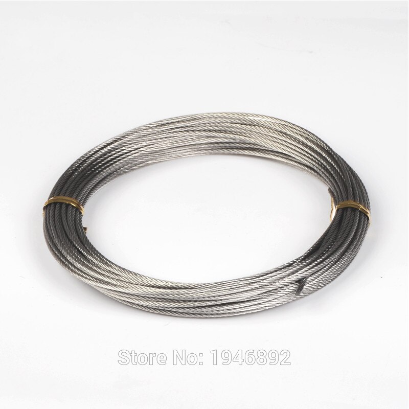 10m/lot 1mm High Stainless Steel Wire Rope Tensile... – Grandado