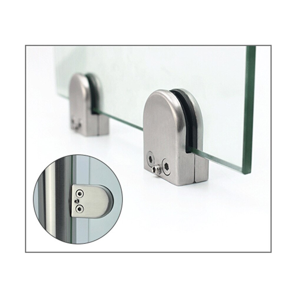 4Pcs Rvs Glasklem Bracket Houder Platte Voor Venst... – Vicedeal