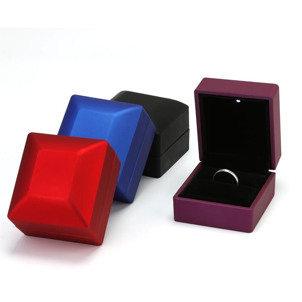 Led Lighted Earring Ring Box Wedding Engagement Je... – Grandado
