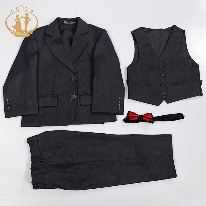 Chicos nimble trajes para bodas gris traje para ni... – Grandado