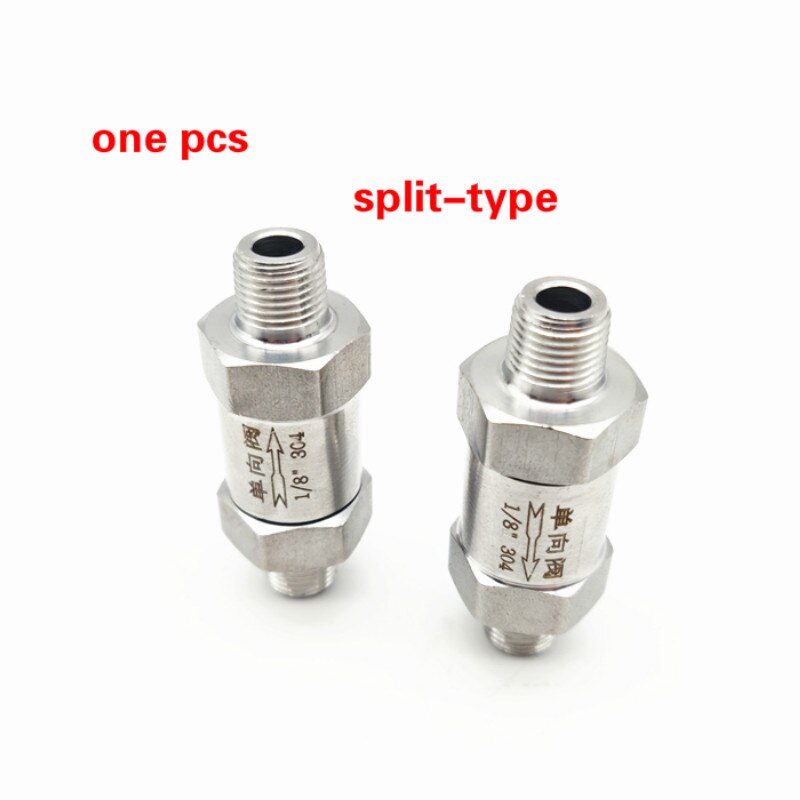 male thread Check valve ZG 1/8"1/4" stai... – Vicedeal