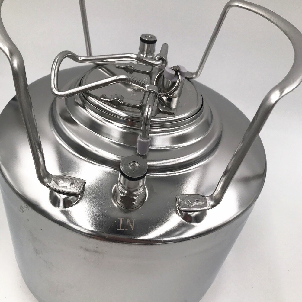 Stainless Steel 304 Beer OB Keg 6L with Ball Lock ... – Grandado