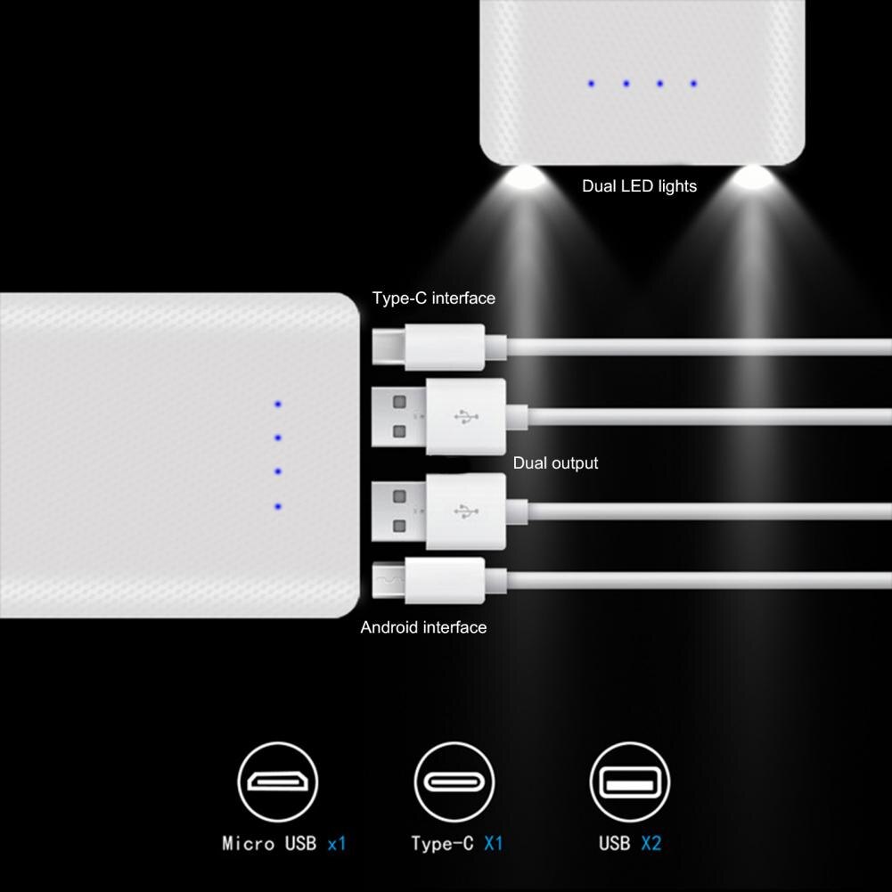 Newest W8 Weld-free Portable DIY Power Bank Case 1... – Grandado