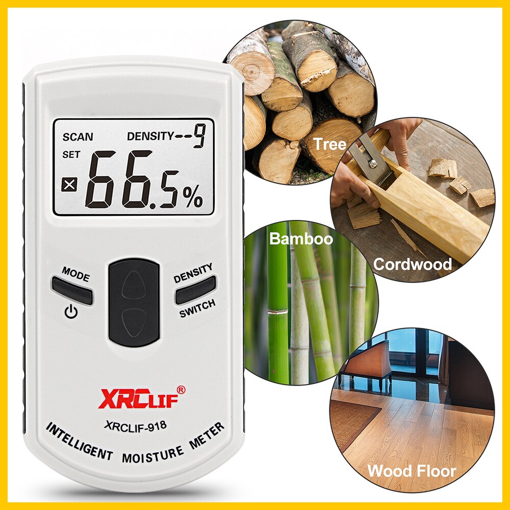 Xrclif Inductieve Vochtmeter Voor Hout Digitale Pi... – Grandado