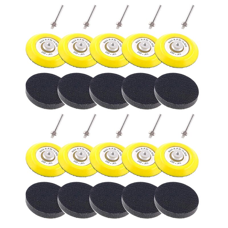 12Pcs Sanding Discs Pad Assortment Kit Soft Foam L... – Grandado