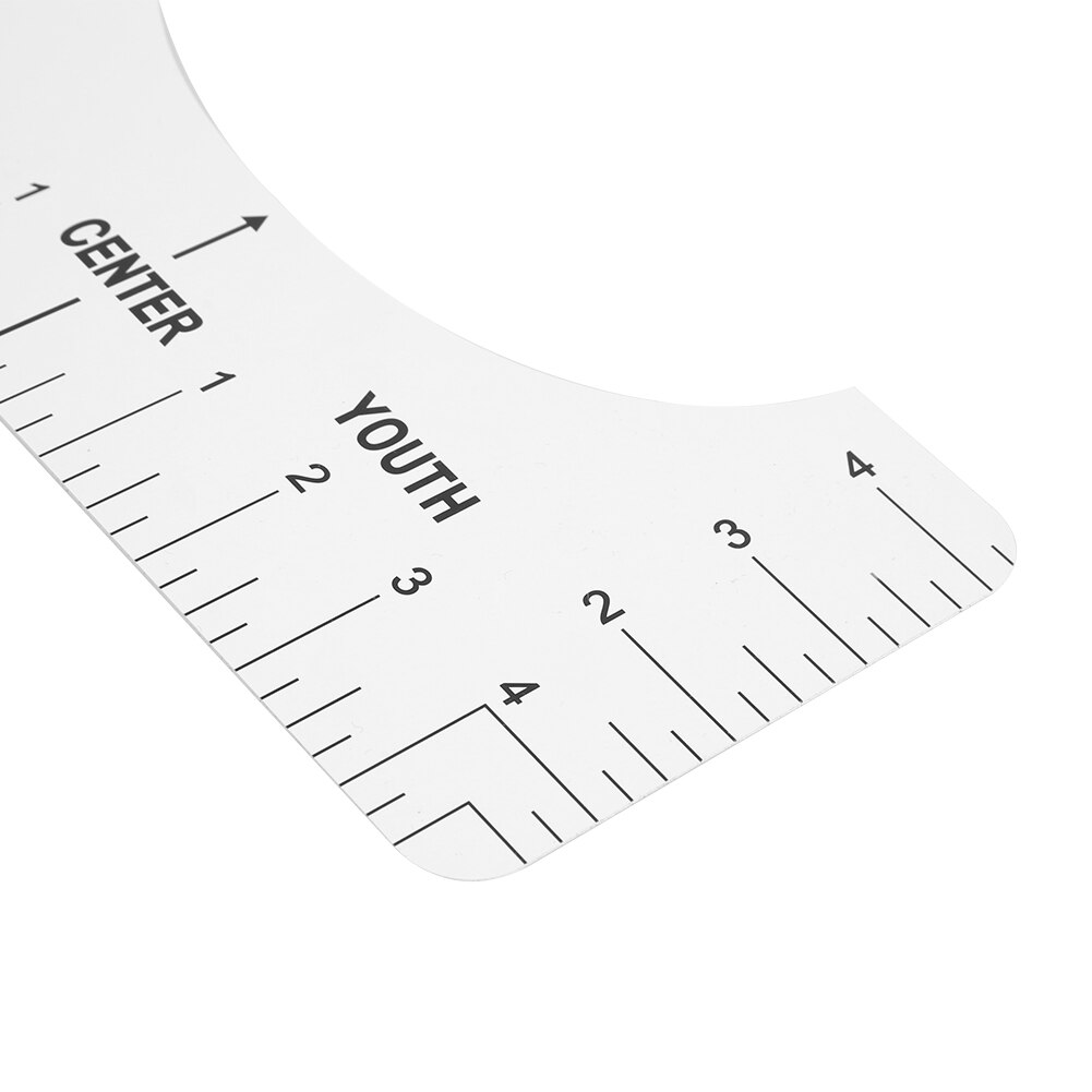 4PCS T Shirt Guide Ruler with Size Chart Sewing Ce... – Vicedeal
