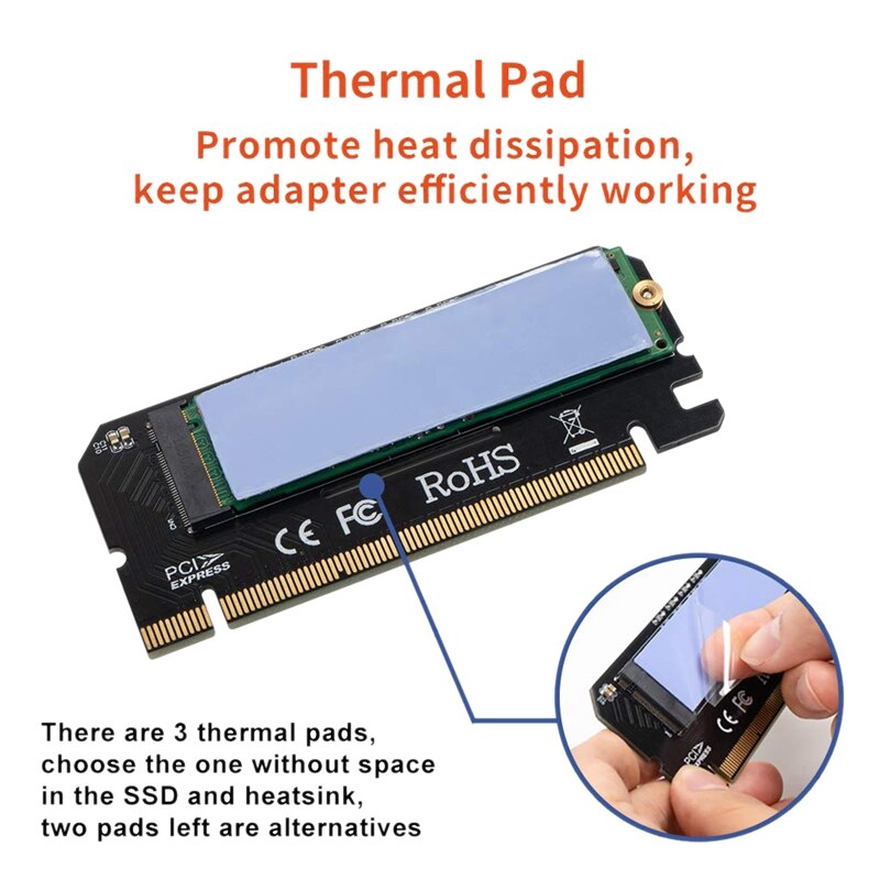 M 2 Nvme Ssd Ngff Zu Pcie 3 0 X16 Adapter M Schl ssel Schnittstelle m-2-nvme-ssd-ngff-zu-pcie-3-0-x16-adapter-m-schl-ssel-schnittstelle