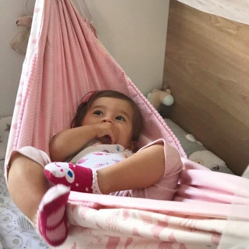 Children Hammock Swing Kids Cotton Cloth Bag Chair... – Grandado
