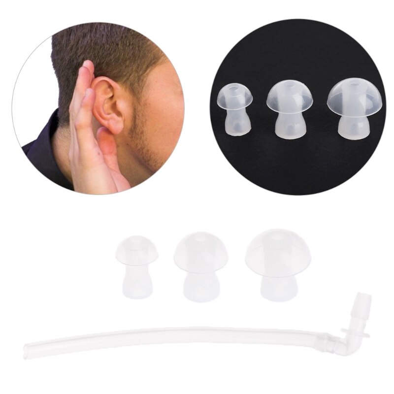 3Pcs Ear Plug With 1 Tubes Resound BTE Hearing Aid... – Grandado