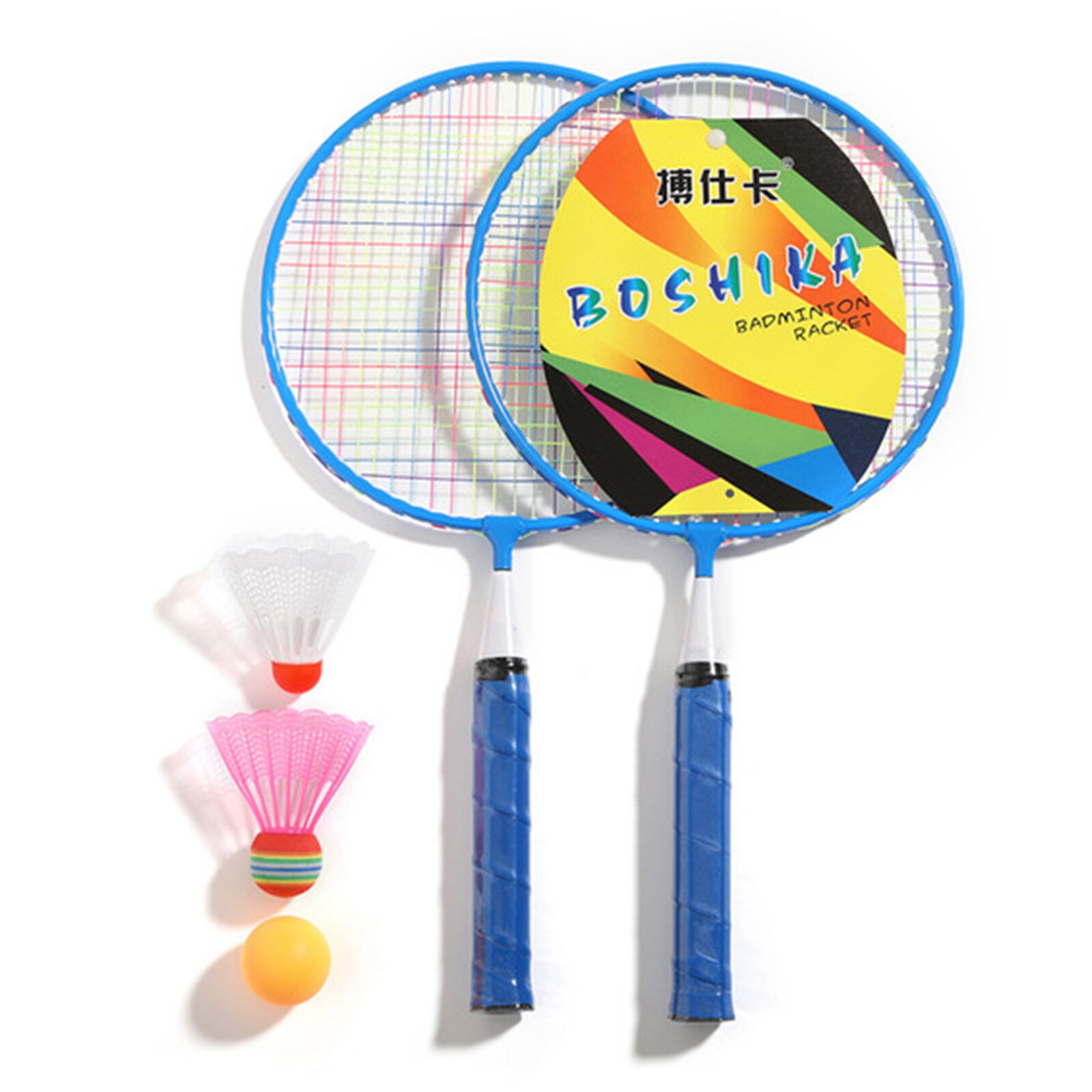 Badminton Rackets for Children Set Durable Badmint... – Grandado
