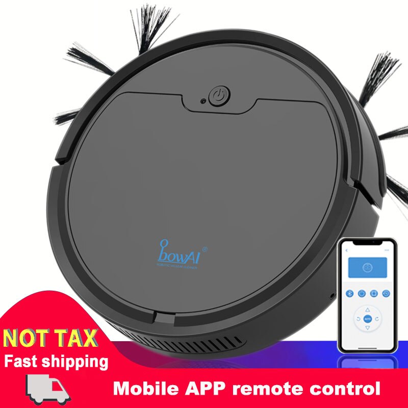 Smart Robot Vacuum Cleaner 1800Pa Large Suction Ap... – Grandado