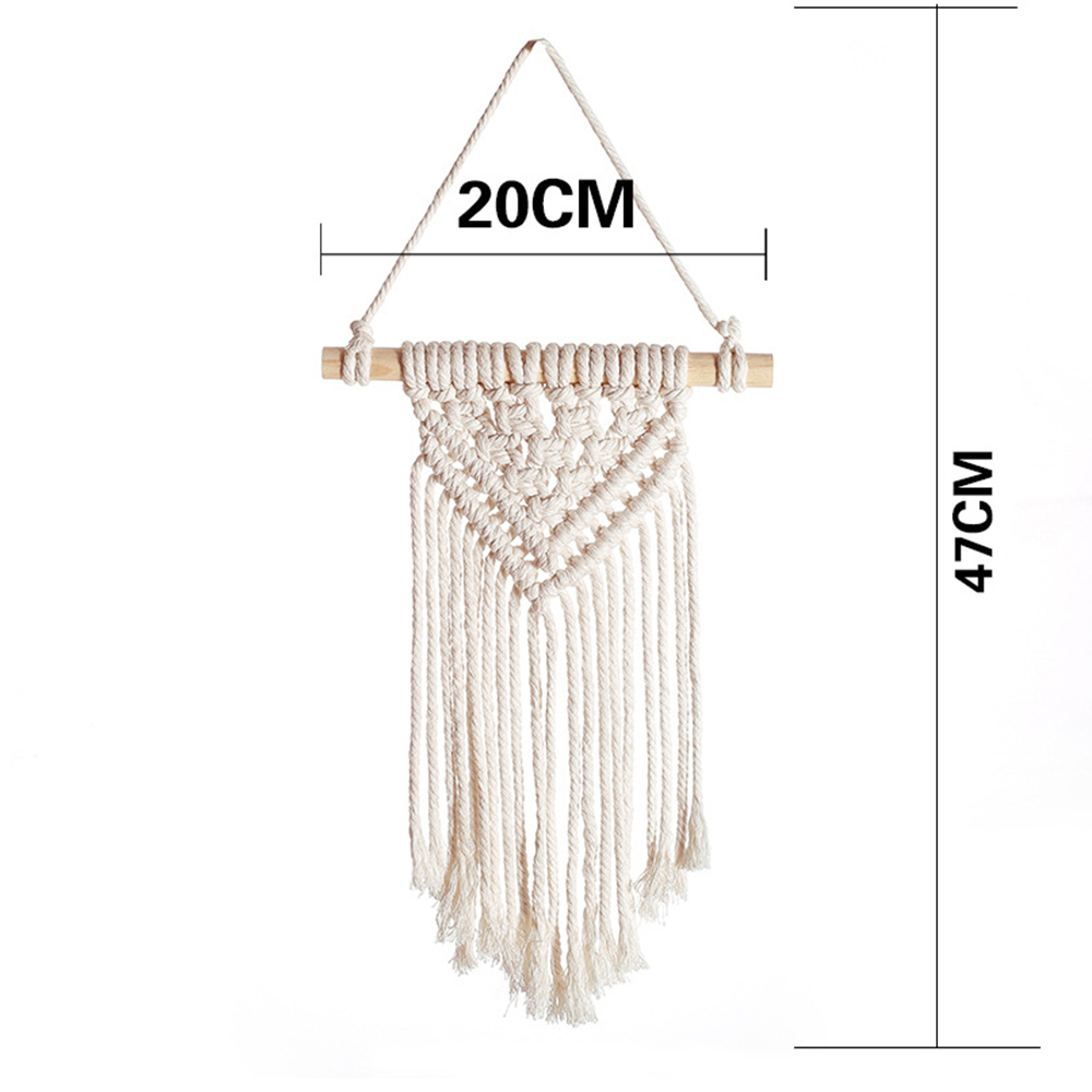 Colorful Leaf Macrame Wall Hanging Tapestry Bohemi... – Vicedeal