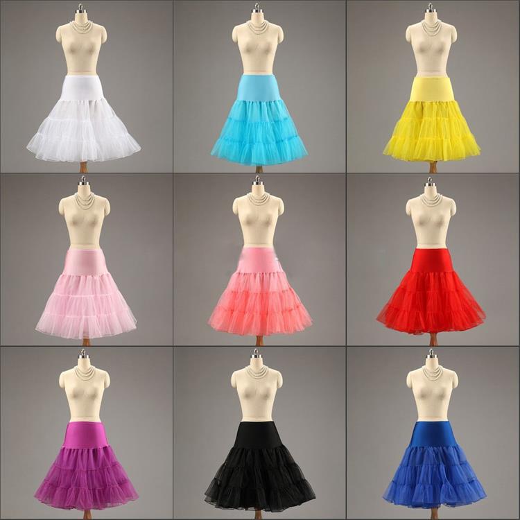 Korte 80 cm Lengte Petticoat Voor Bruiloft Vintage... – Vicedeal
