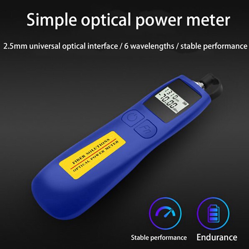 6 Wavelengths Mini Optical Power Meter Tester -50 ... – Vicedeal