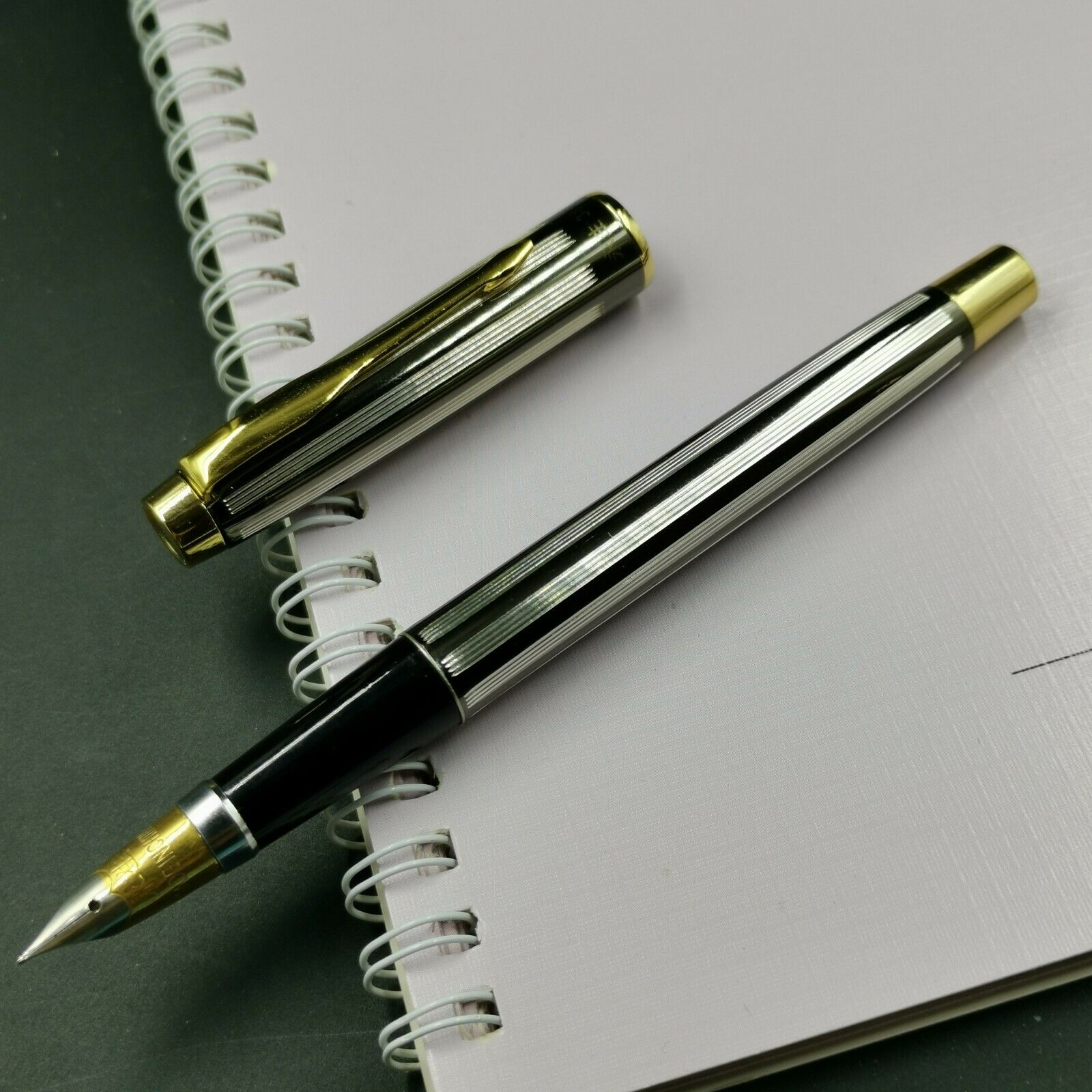St Penpps 380 Fountain Pen Metal Ink Pen Aerometri... – Grandado
