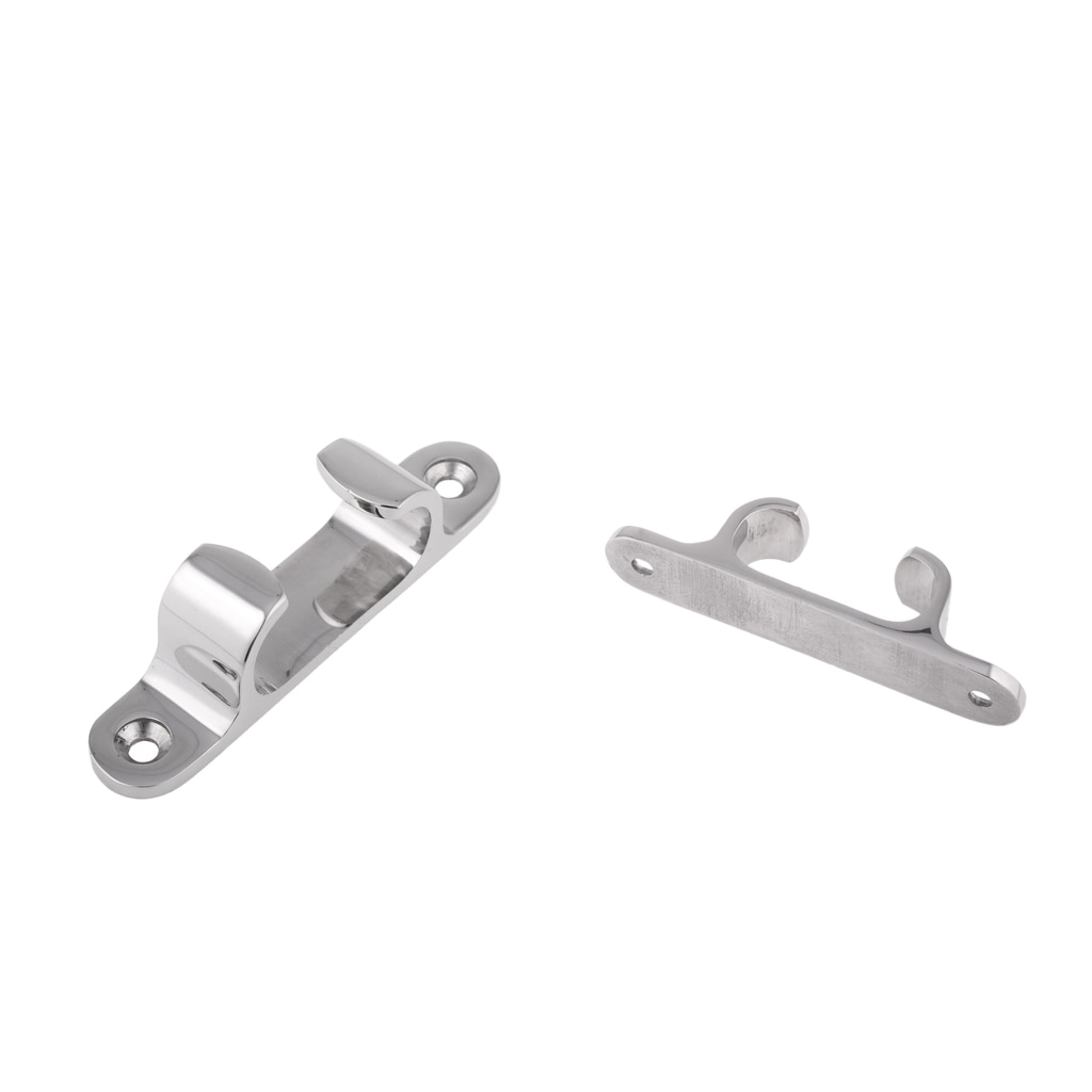 2 Pcs. 100mm Stainless Steel Cleat Cleat Cleat Moo... – Grandado