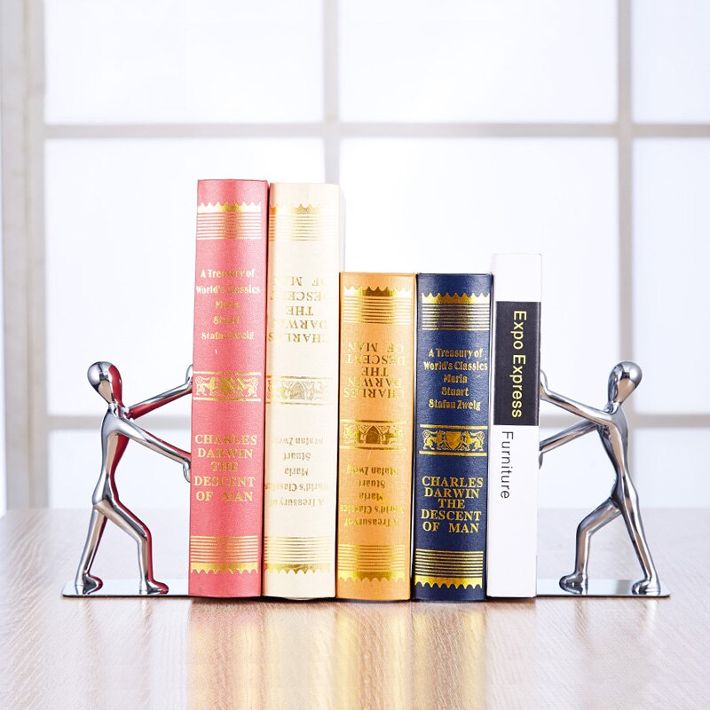 2 stks/paar Novelty Rvs Zinklegering Dubbele Boeke... – Grandado