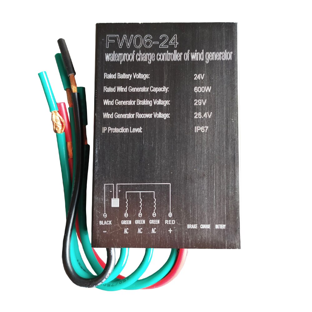 Controller For Wind Turbine Charger 12V/24V 600W W... – Grandado