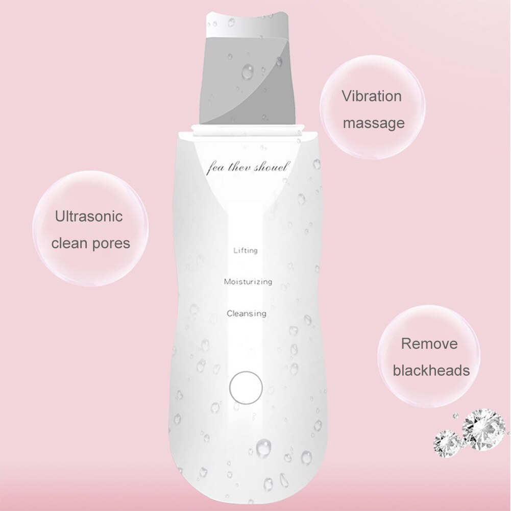 Ultrasonic Skin Scrubber Deep Face Cleaning Machin... – Grandado