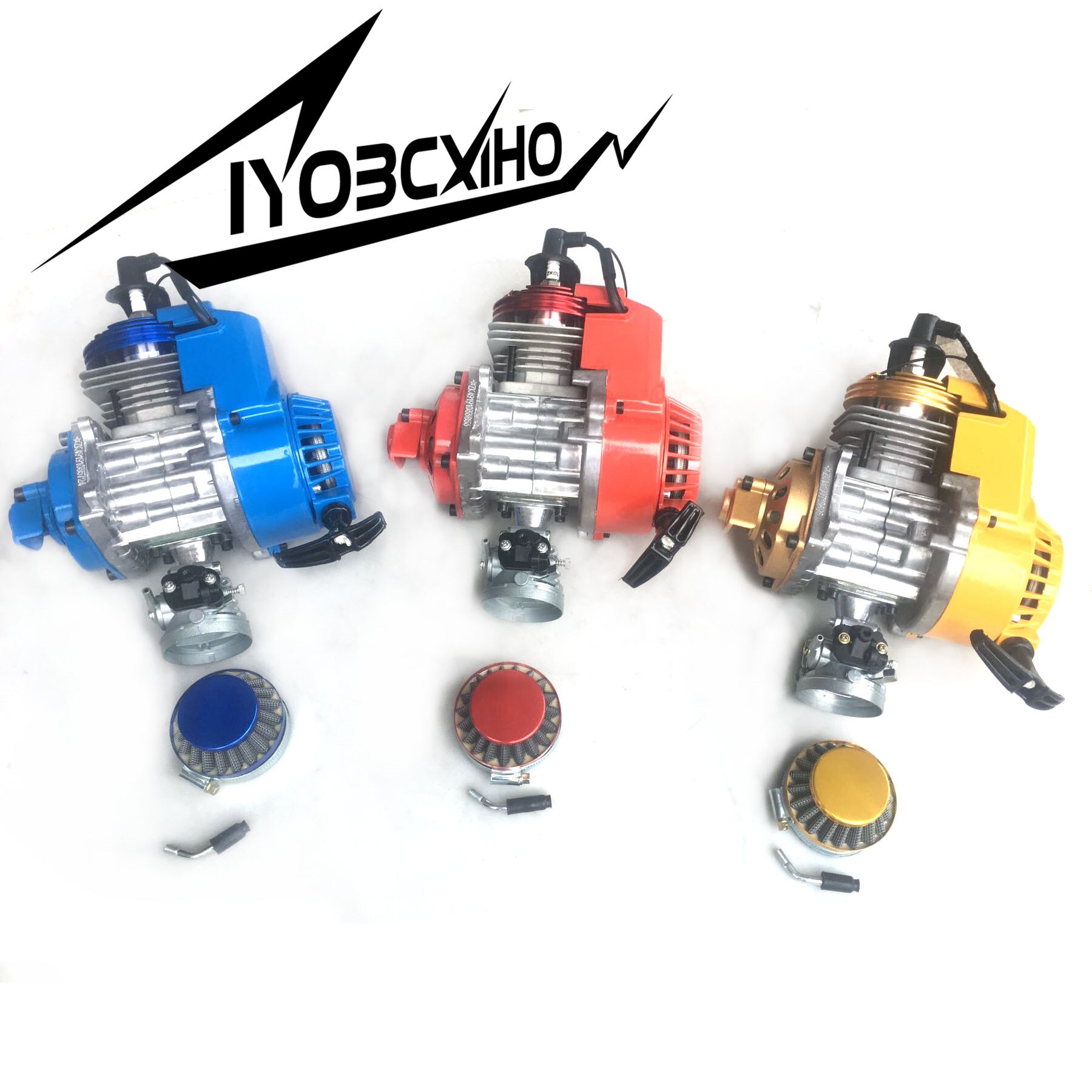 Mini-Motor 2-Takt 49cc Luchtkoeling Motor Met Kleu... – Grandado