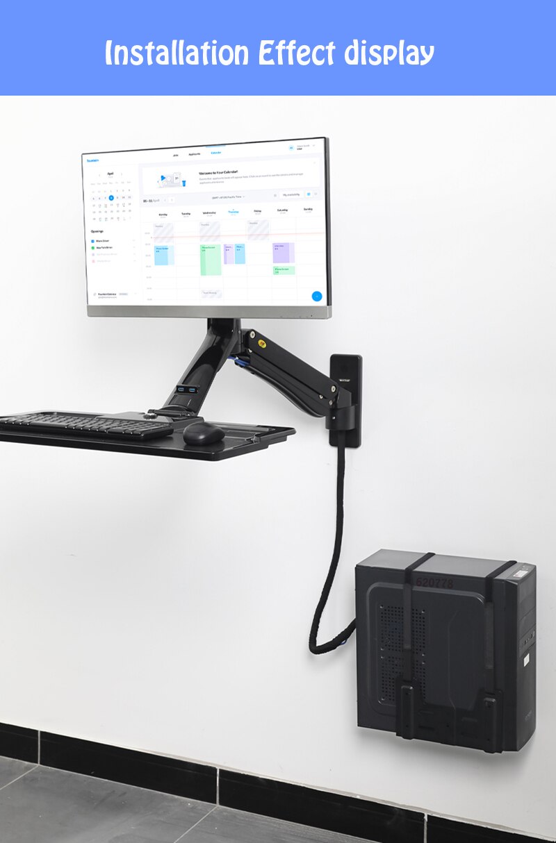 NB G15 Wall Mount Computer Case Holder Side Mount ... – Grandado