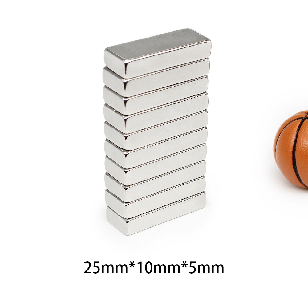 2/5/10/20/30/50PCS 25x10x5mm Strong Block Magnets ... – Grandado