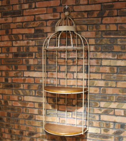 Louis Plant Shelves Simple Bird Cage Rack American... – Grandado