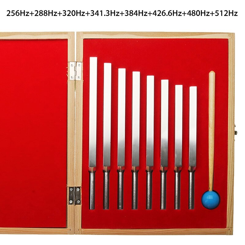 8Pcs 256-512Hz Aluminium Musical Tuning Fork Sound... – Grandado