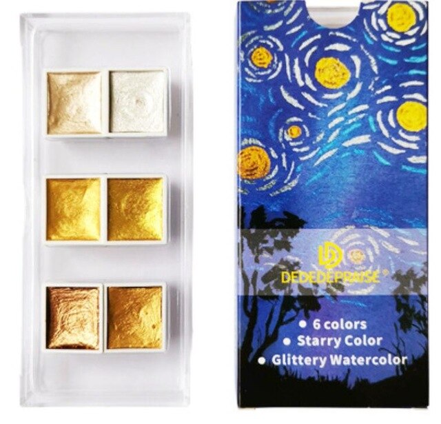 UP TO 120 Colors Solid Watercolor Paint Set Portab... – Grandado