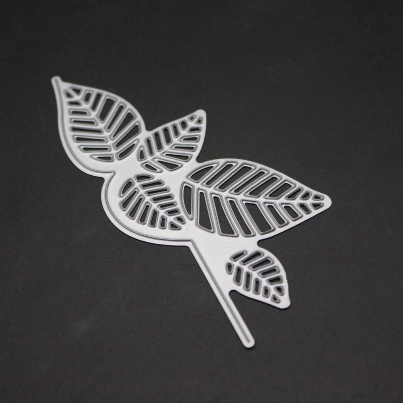 Leaf Strip Metal Cutting Dies Green Leaves Frame D... – Grandado