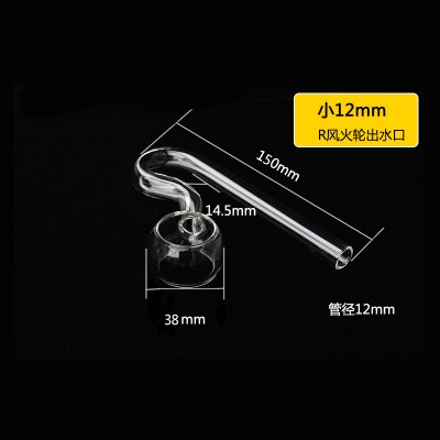 1 Set Aquarium 12/16mm Glass Spin Pipe Inflow Outf... – Grandado